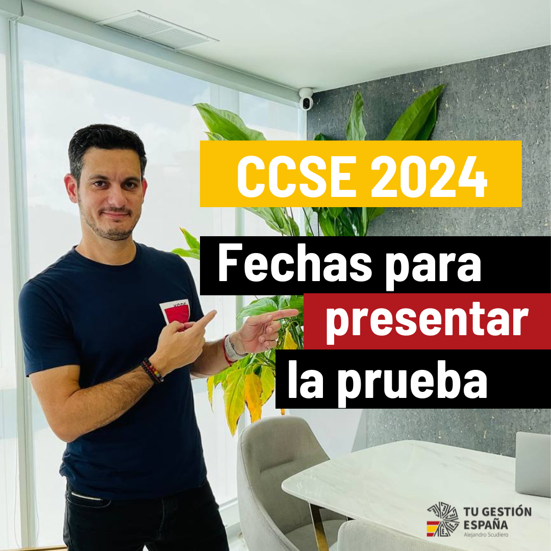 CCSE 2024: Fechas para presentar el examen